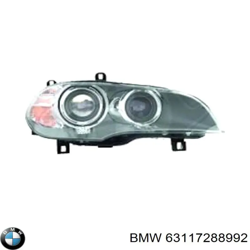63117288992 BMW Фара правая