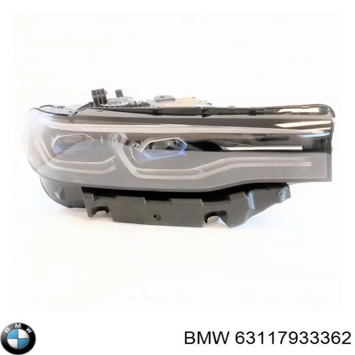 63117933362 BMW блок управления эбу передними фарами