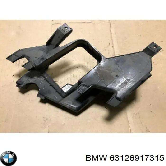 63126917315 BMW Кронштейн (адаптер) крепления фары передней левой