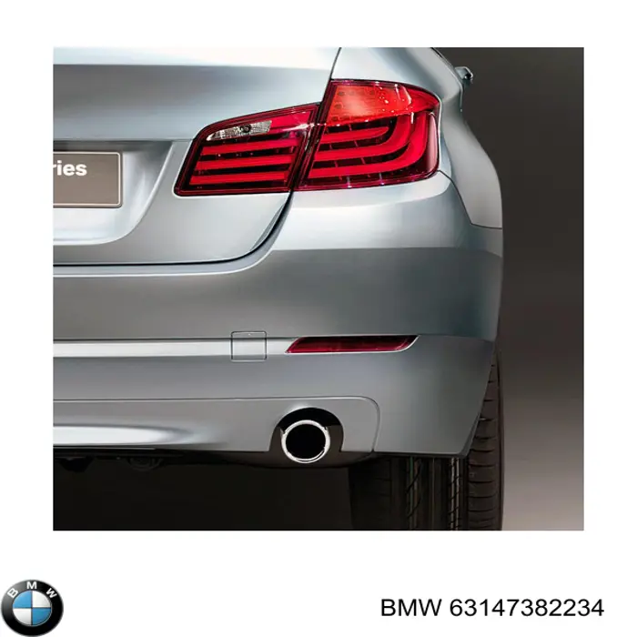 63147382234 BMW Катафот (отражатель) заднего бампера правый