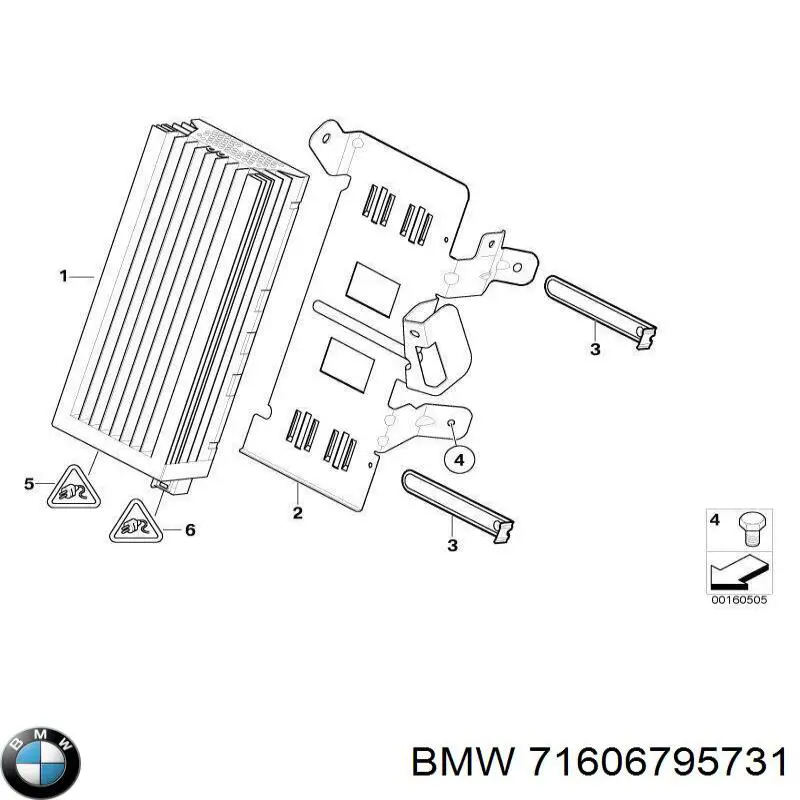 71606795731 BMW сравнить цены на Автопро