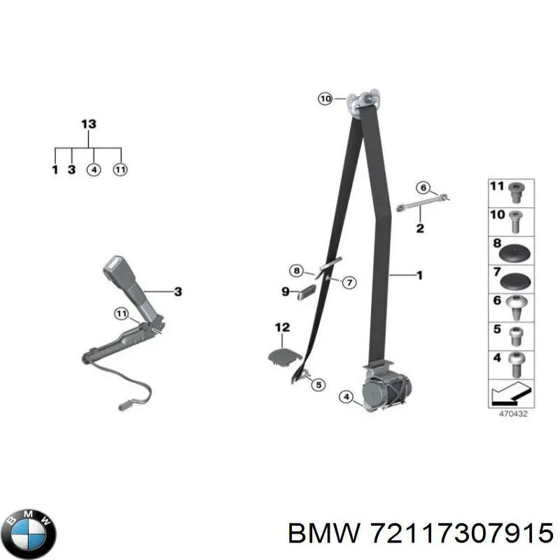 72117307915 BMW сравнить цены на Автопро
