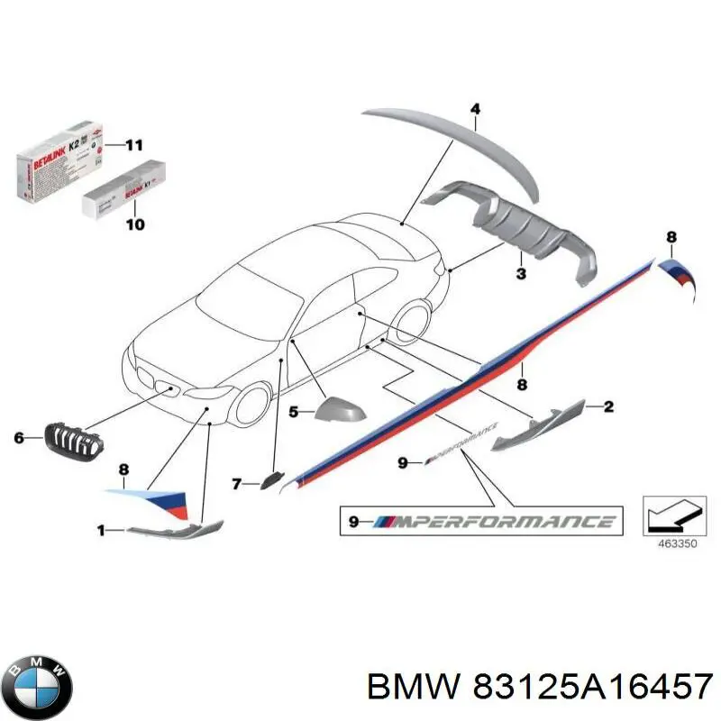 83125A16457 BMW bmw к-т догляду за шкiрою