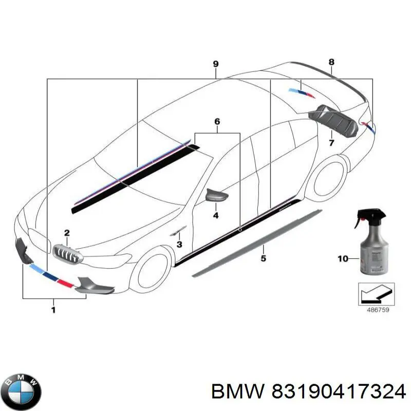 83190417324 BMW очиститель r2
