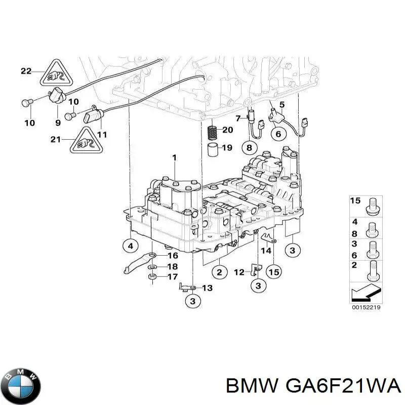 GA6F21WA BMW АКПП купить в Украине на маркетплейсе АвтоПро