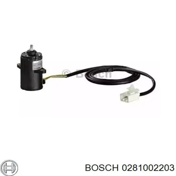 0281002203 Bosch датчик, положение педали акселератора