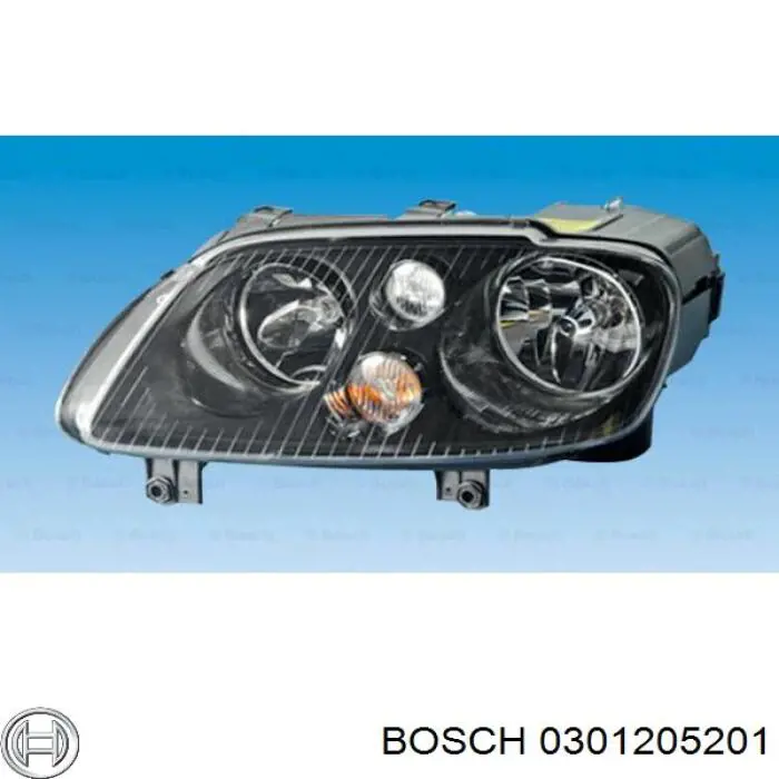 0 301 205 201 Bosch фара левая