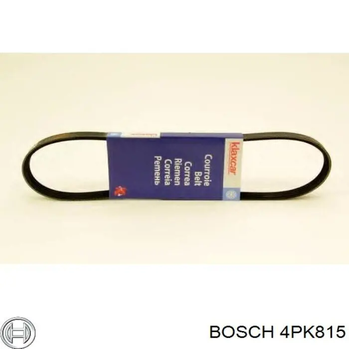 4PK815 Bosch ремень генератора
