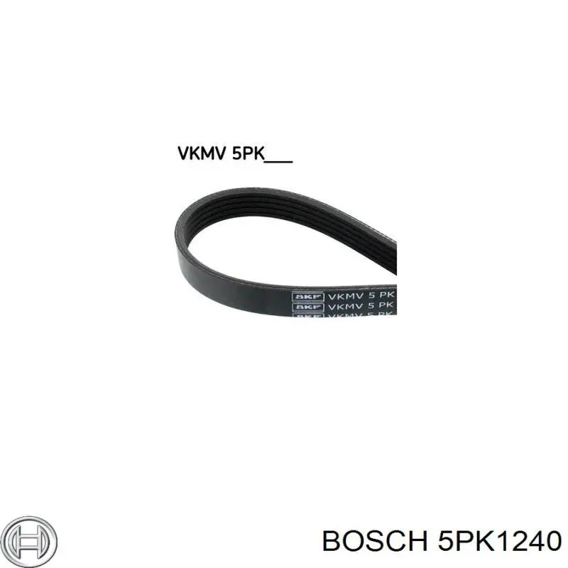 5PK1240 Bosch Ремень агрегатов приводной