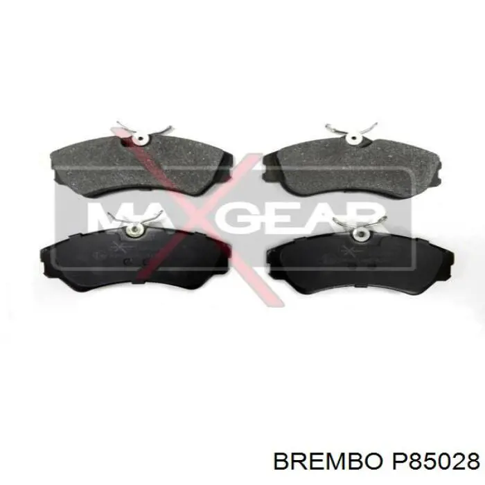 P85028 Brembo колодки тормозные передние дисковые