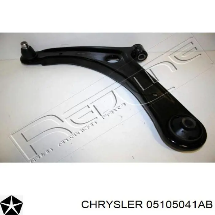 05105041AB Chrysler Рычаг передней подвески нижний левый
