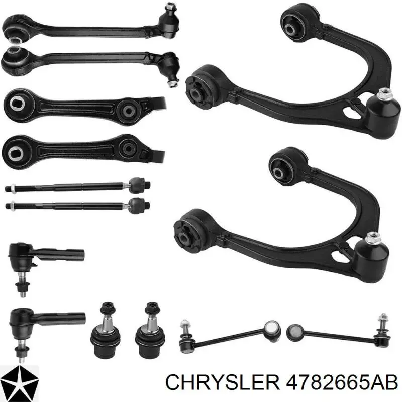 4782665AB Chrysler Рычаг передней подвески верхний левый