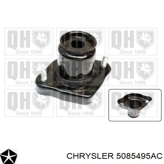 5085495AC Chrysler Опора амортизатора заднего