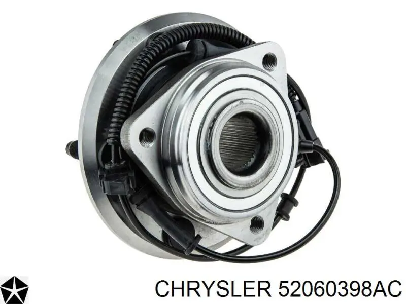 52060398AC Chrysler Ступица передняя