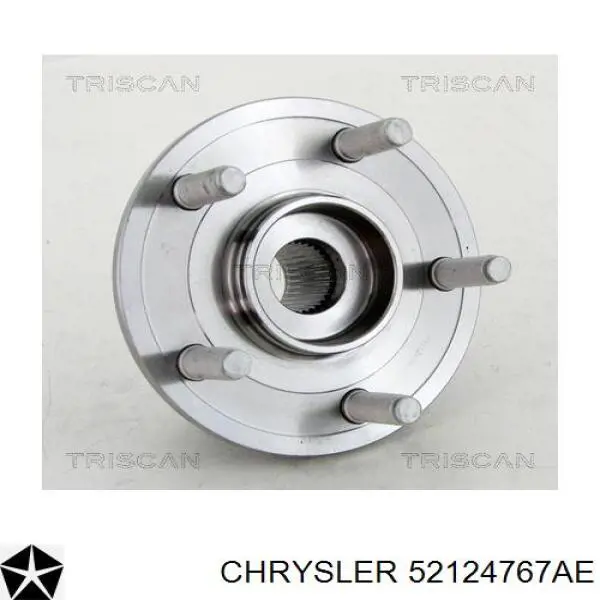 52124767AE Chrysler Ступица передняя