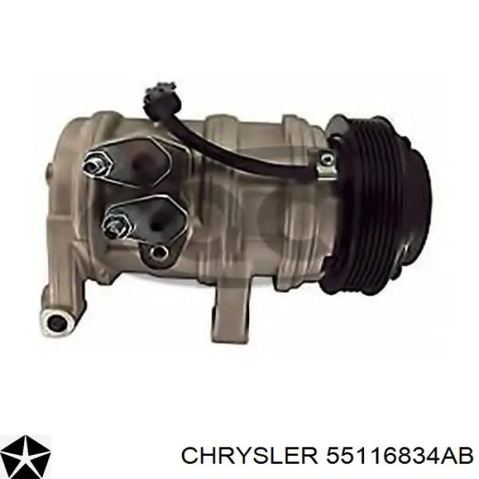 55116834AB Chrysler компрессор кондиционера