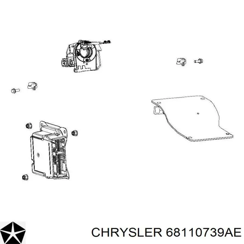 68110739AE Chrysler сравнить цены на Автопро