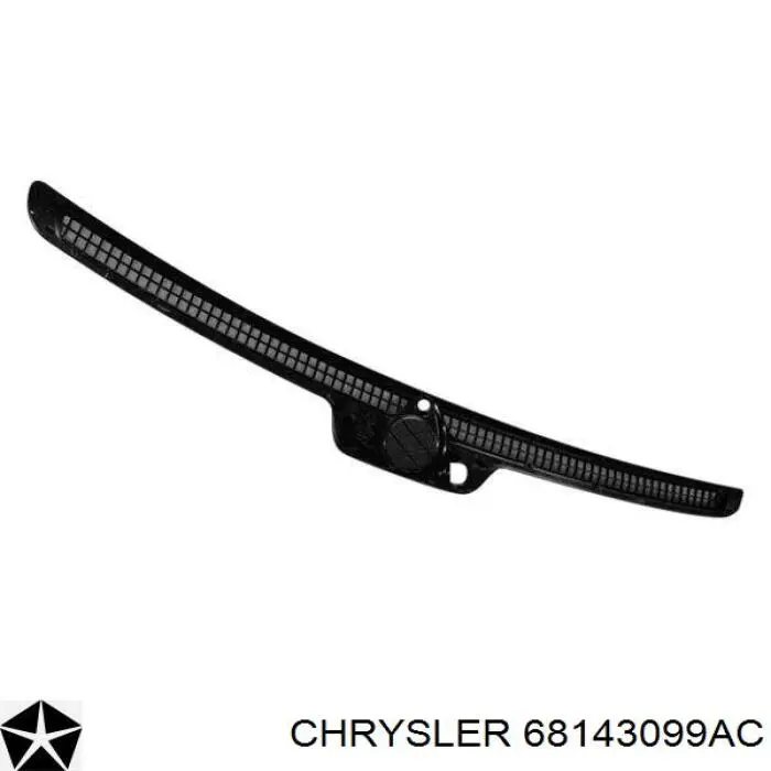 68143099AC Chrysler решетка бампера переднего левая