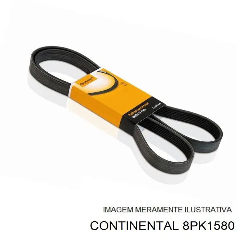 8PK1580 Continental/Siemens ремень агрегатов приводной