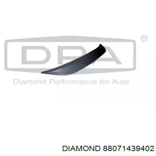 5G6807568 Diamond/DPA спойлер заднего бампера