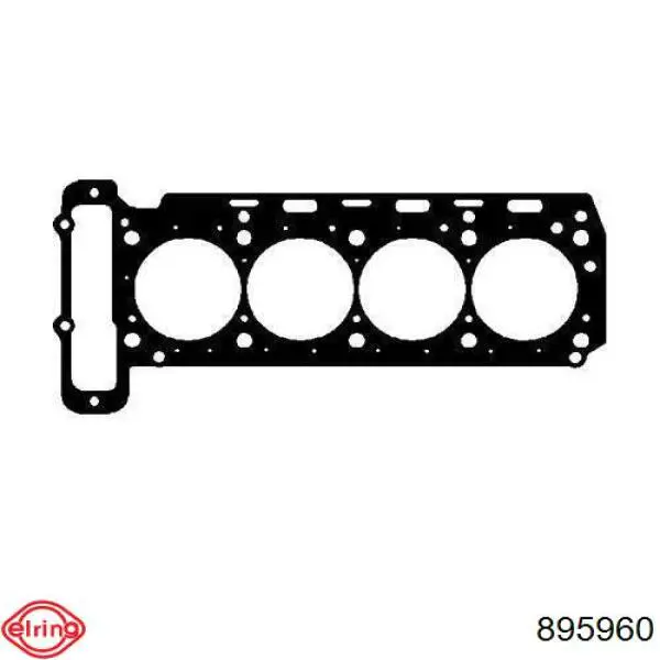 1110163120 Mercedes прокладка головки блока цилиндров (гбц)