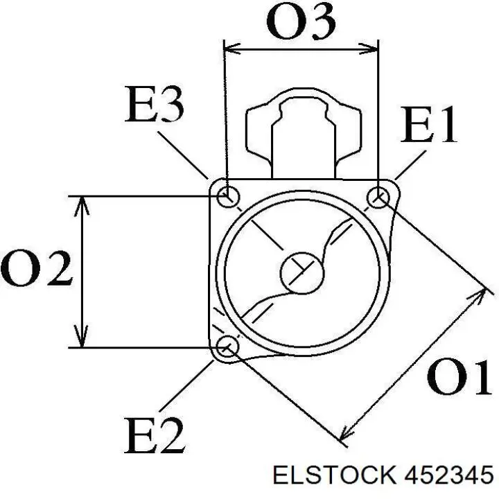 4N1062 Caterpillar стартер