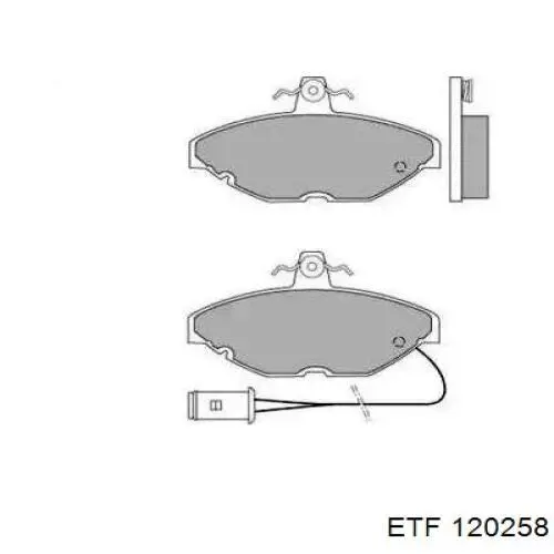 23341199 General Motors комплект тормозных колодок (2 шт)