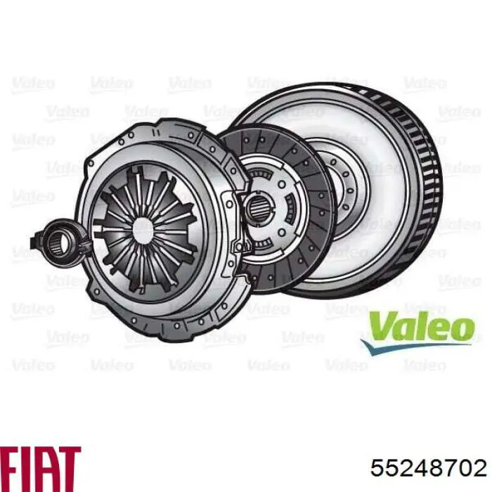 55248702 Fiat/Alfa/Lancia Маховик двигателя