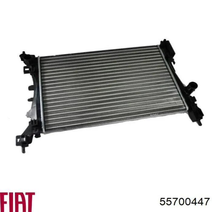 55700447 Fiat/Alfa/Lancia Радиатор охлаждения двигателя