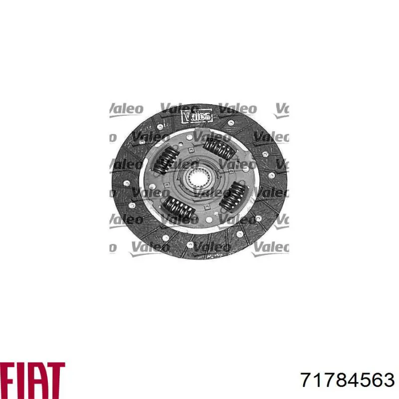 71784563 Fiat/Alfa/Lancia комплект сцепления (3 части)