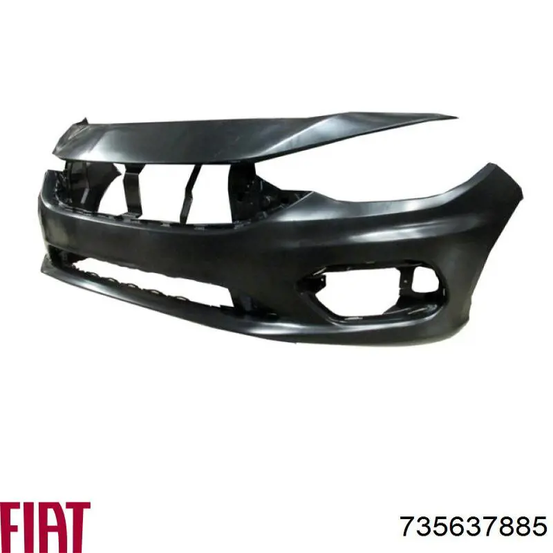 Передний бампер на Fiat Tipo 356 - Купить бампер Фиат Типо на Авто.про