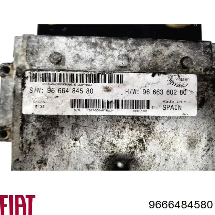 9666484580 Fiat/Alfa/Lancia блок управления citroen jumper 2.2 hdi
