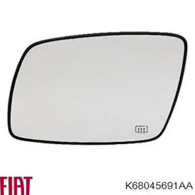 K68045691AA Fiat/Alfa/Lancia зеркальный элемент левый