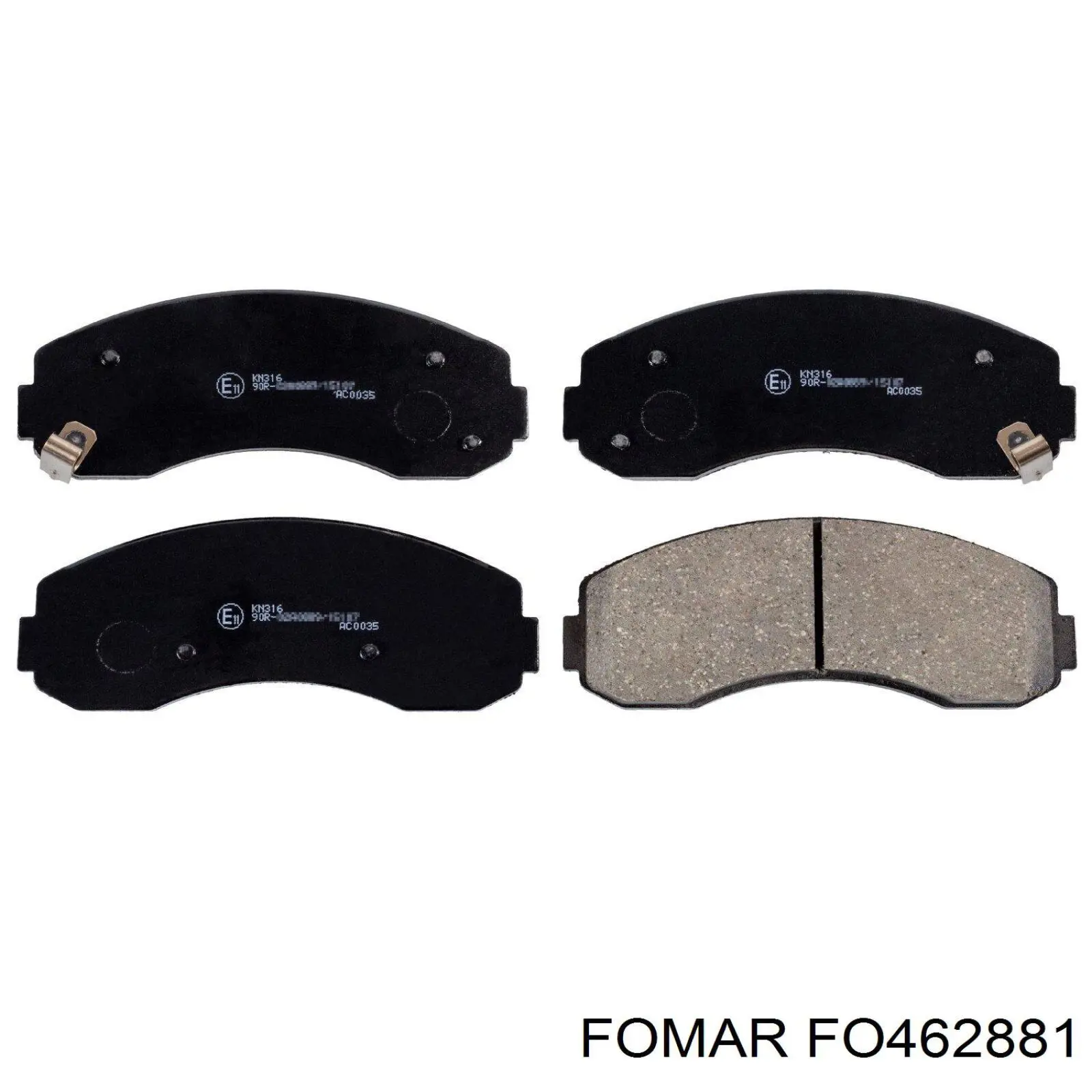 10H0309-OYO Oyodo колодки тормозные передние дисковые