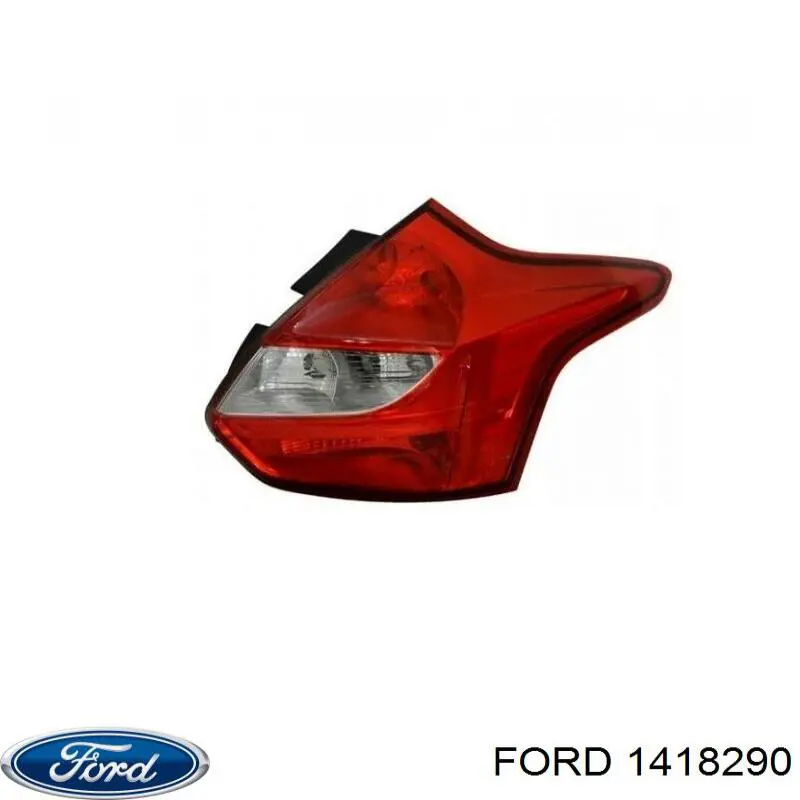 1418290 Ford Кронштейн запасного колеса