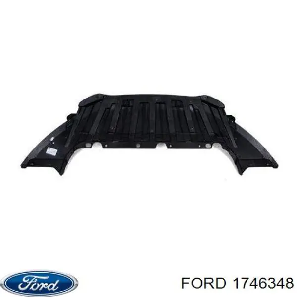 1746348 Ford защита бампера переднего