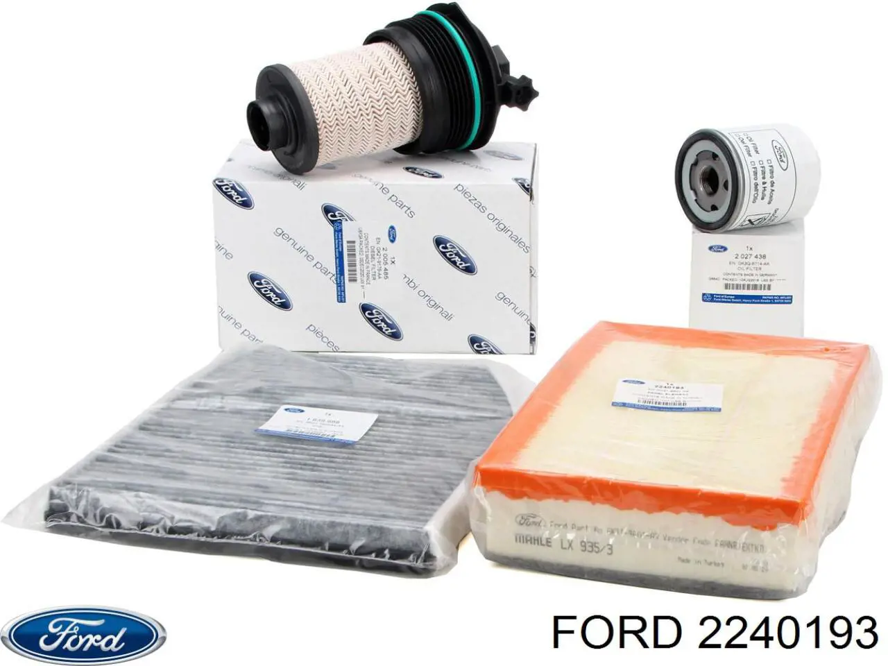 2240193 Ford Фильтр воздушный