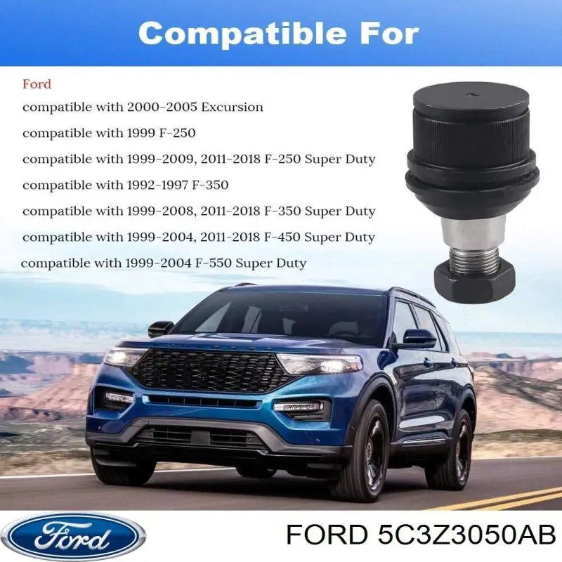 5C3Z3050AB Ford шаровая опора нижняя