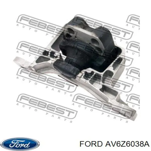 AV6Z6038A Ford Подушка (опора) двигателя правая