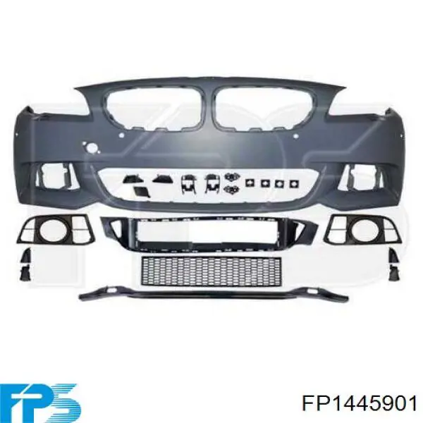 Передний бампер на BMW 5 F10 - Купить бампер Бмв 5 на Avto.pro