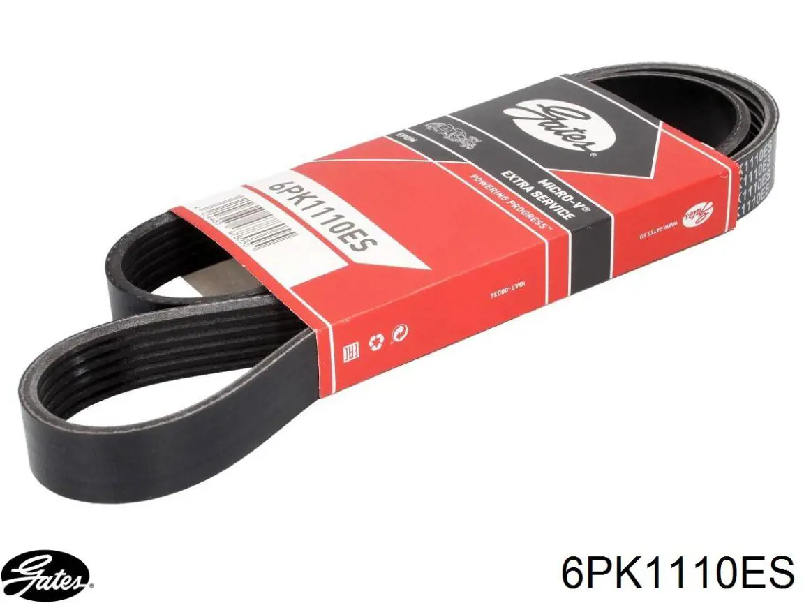 6PK1110ES Gates ремень генератора