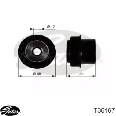 LR025968 Land Rover шкив генератора