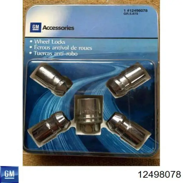 12498078 General Motors Гайка колесная