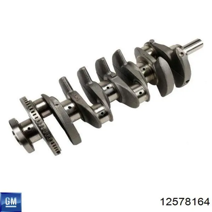 12578182 Peugeot/Citroen коленвал двигателя