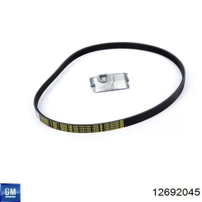 12692045 General Motors водяной насос (помпа, двс, oem, gm fst 15+)