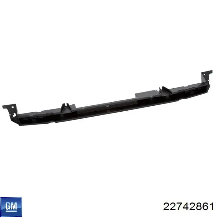 22742861 General Motors Кронштейн бампера переднего центральный