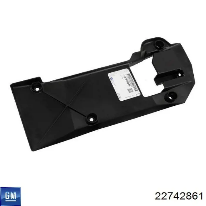 22742861 General Motors Кронштейн бампера переднего центральный