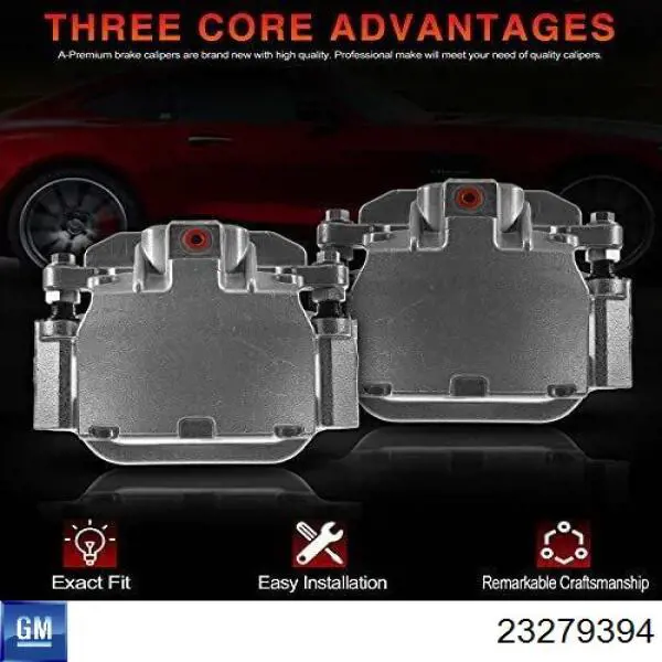 86785192 General Motors Суппорт тормозной задний правый