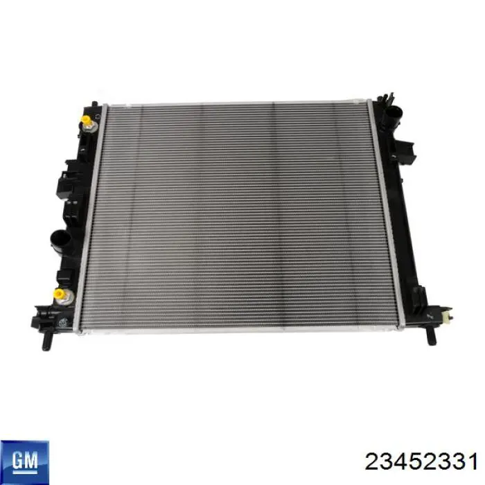 84947857 General Motors радиатор кондиционера