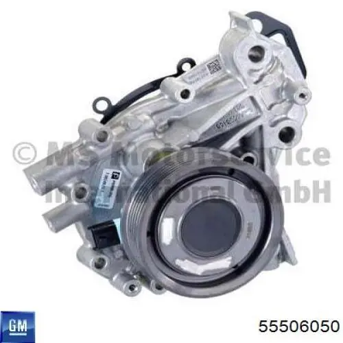 55506050 General Motors помпа водяная (насос охлаждения)